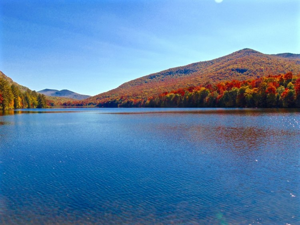 Adirondack Fall Foliage: Mountains Enveloped in Fall Colors