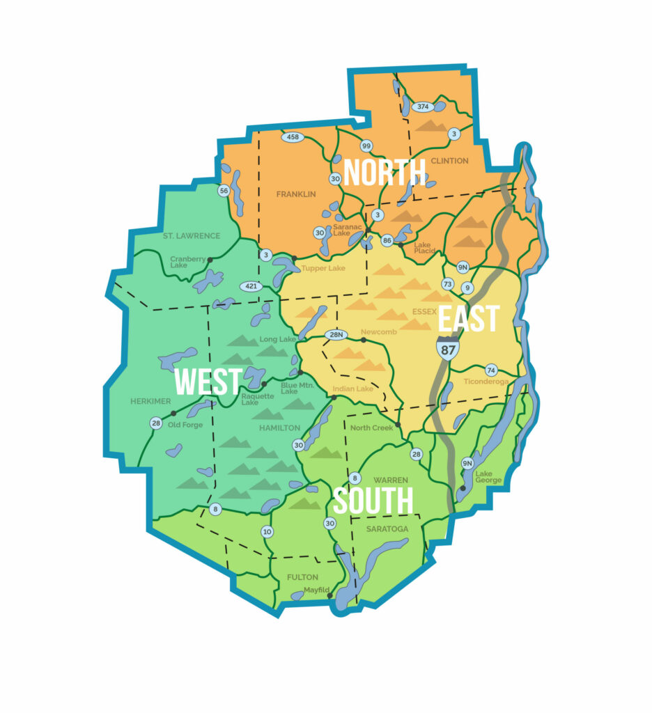 Popular Adirondack Towns & Regions To Visit or Live In!