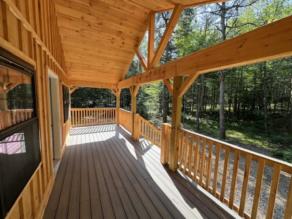 New Rustic Adirondack Cabin Shell