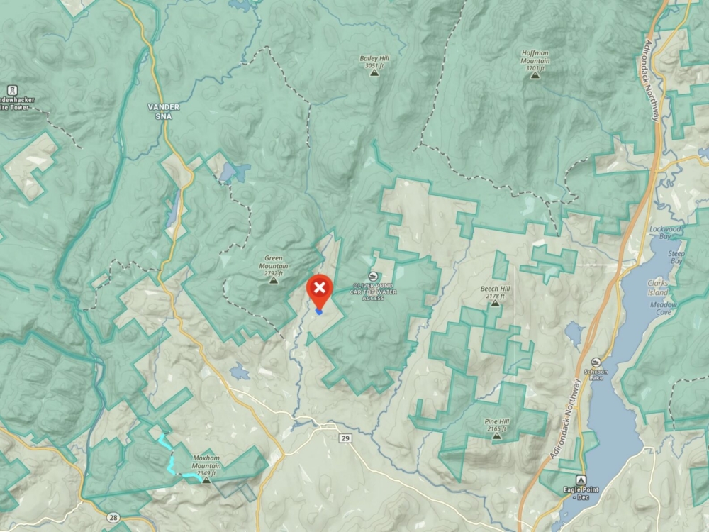 5 Acres with Great View near Schroon Lake and Gore Mt