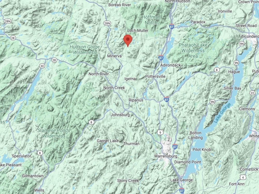 5 Acres with Great View near Schroon Lake and Gore Mt